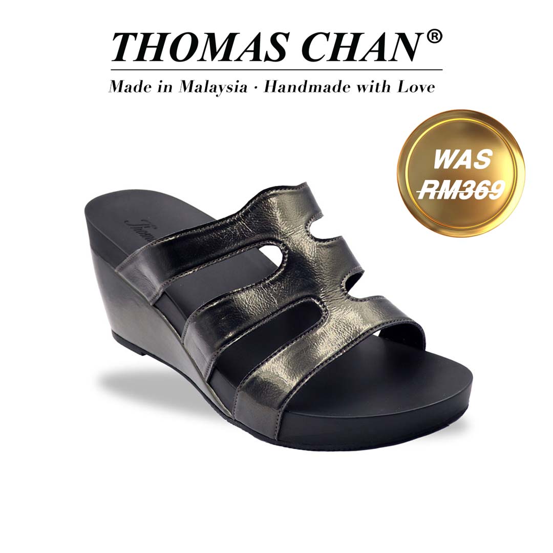 Thomas Chan Triple Chic High Wedges